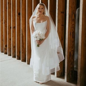 Sarah Seven | Dresses | Sarah Seven Chiara Gown | Poshmark